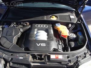 Blue Audi A6 2001 in Riga, with an engine capacity of 2.40 L and mileage of 319 thousand km for 2800 €, photo 4 on AUTOMOTO.COM.LV