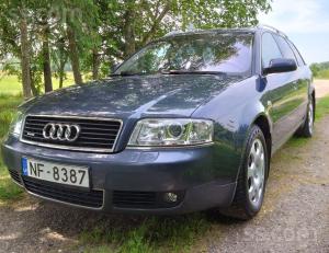 Zils Audi A6 2001 Liepāja, ar dzinēja tilpumu 3.00 L un nobraukumu 321 tūkst. km par 2500 €, foto 3 vietnē AUTOMOTO.COM.LV