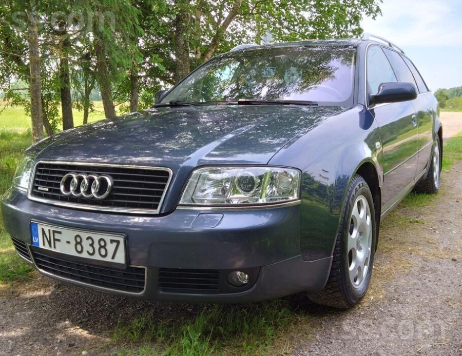 Zils Audi A6 2001 Liepāja, ar dzinēja tilpumu 3.00 L un nobraukumu 321 tūkst. km par 2500 €, foto 3 vietnē AUTOMOTO.COM.LV
