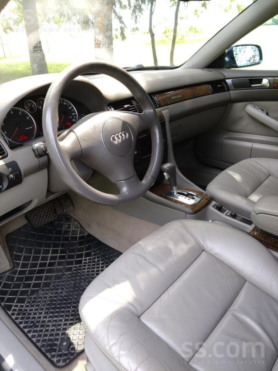 Zils Audi A6 2001 Liepāja, ar dzinēja tilpumu 3.00 L un nobraukumu 321 tūkst. km par 2500 €, foto 10 vietnē AUTOMOTO.COM.LV