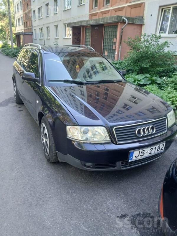 Zils Audi A6 2001 Jūrmala, ar dzinēja tilpumu 2.50 L un nobraukumu 310 tūkst. km par 1500 €, foto 1 vietnē AUTOMOTO.COM.LV