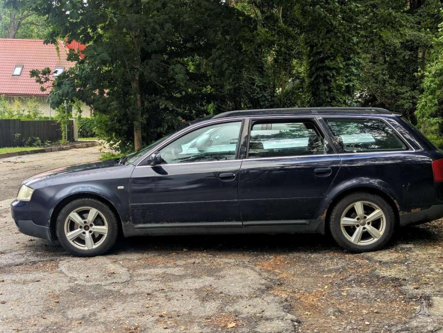 Zils Audi A6 2001 Viļņa, ar dzinēja tilpumu 1.90 L un nobraukumu 558 tūkst. km par 750 €, foto 4 vietnē AUTOMOTO.COM.LV