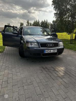 Zils Audi A6 2001 Panevēža, ar dzinēja tilpumu 2.50 L un nobraukumu 339 tūkst. km par 1199 €, foto  vietnē AUTOMOTO.COM.LV
