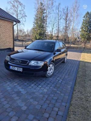 Zils Audi A6 2001 Viļņa, ar dzinēja tilpumu 2.77 L un nobraukumu 245 tūkst. km par 1500 €, foto  vietnē AUTOMOTO.COM.LV