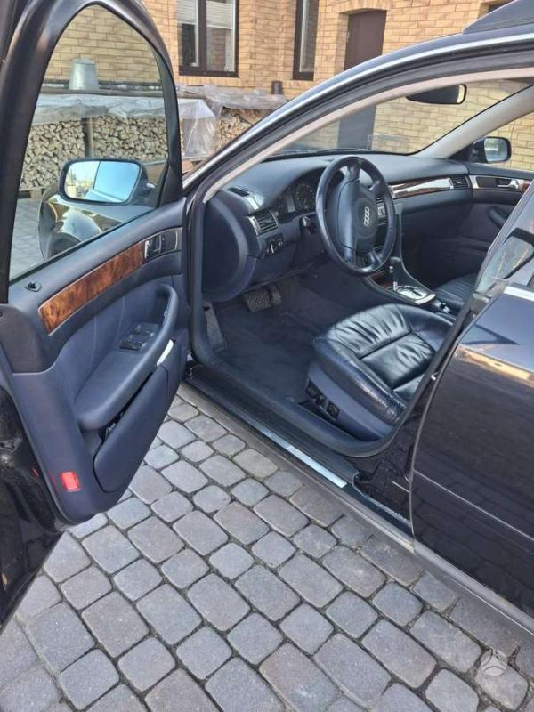 Blue Audi A6 2001 in Vilnius, with an engine capacity of 2.77 L and mileage of 245 thousand km for 1500 €, photo 6 on AUTOMOTO.COM.LV