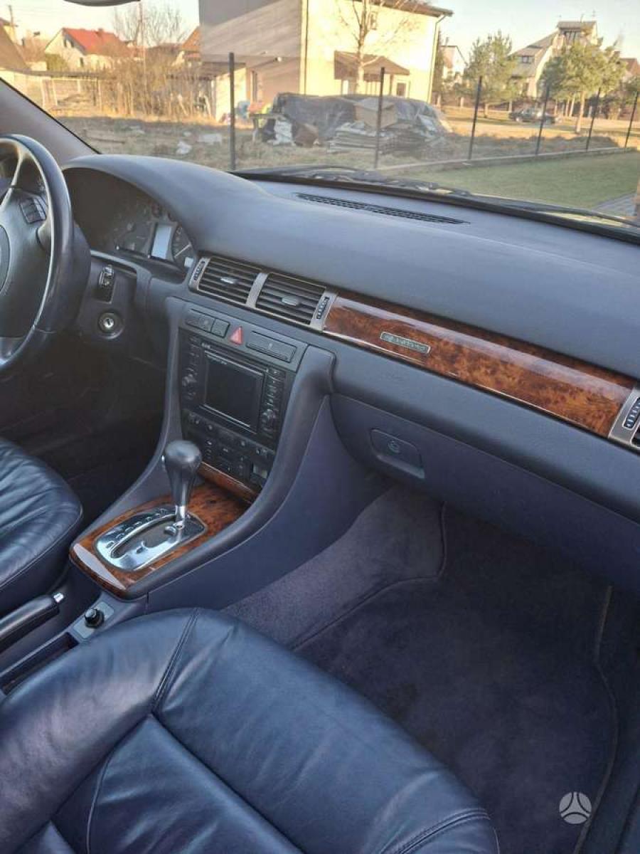 Zils Audi A6 2001 Viļņa, ar dzinēja tilpumu 2.77 L un nobraukumu 245 tūkst. km par 1500 €, foto 8 vietnē AUTOMOTO.COM.LV
