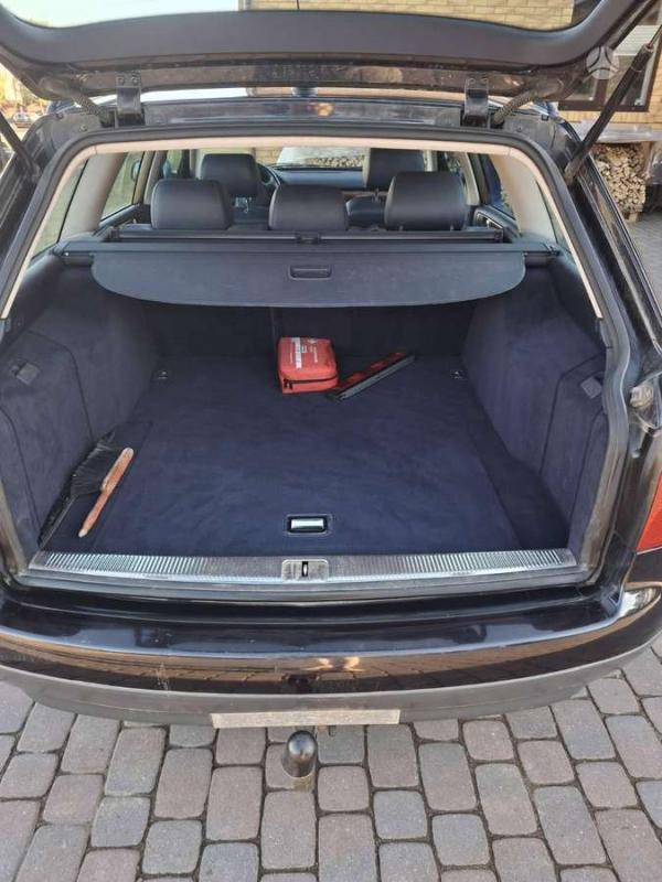 Blue Audi A6 2001 in Vilnius, with an engine capacity of 2.77 L and mileage of 245 thousand km for 1500 €, photo 10 on AUTOMOTO.COM.LV