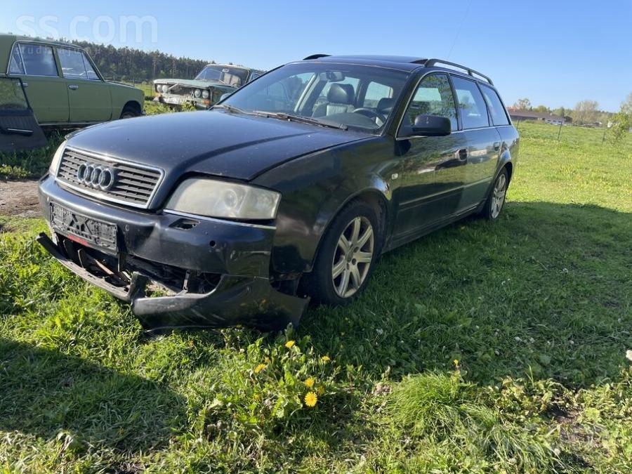 Zils Audi A6 2002 Rīga, ar dzinēja tilpumu 2.50 L un nobraukumu 273 tūkst. km par 650 €, foto 2 vietnē AUTOMOTO.COM.LV