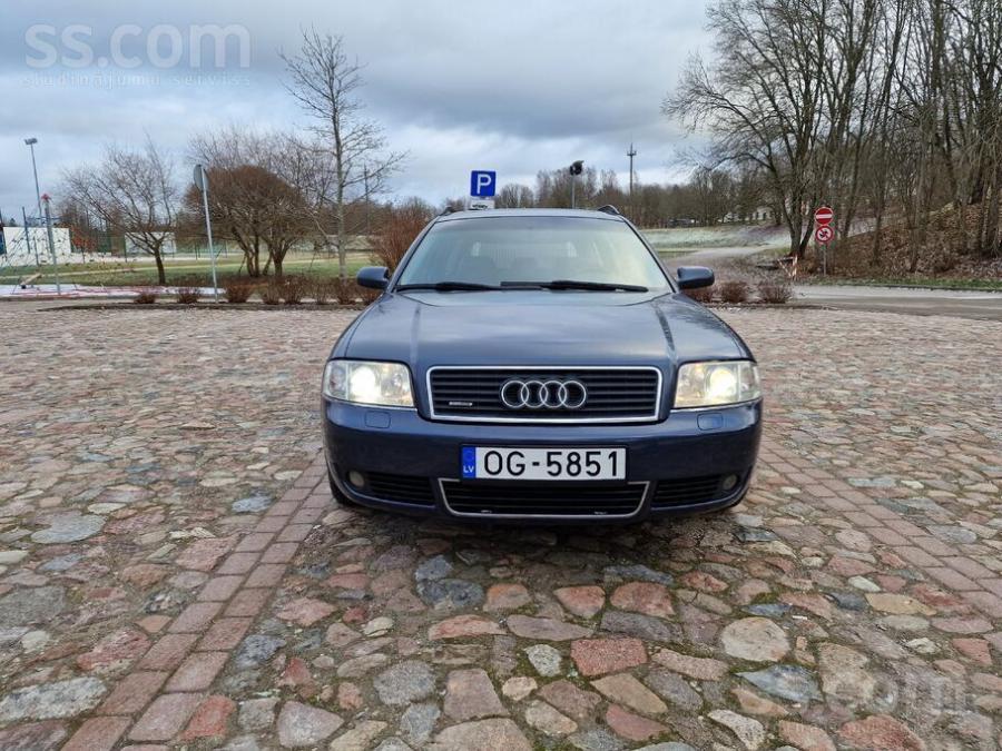 Zils Audi A6 2002 Talsi, ar dzinēja tilpumu 2.50 L un nobraukumu 481 tūkst. km par 3300 €, foto 4 vietnē AUTOMOTO.COM.LV