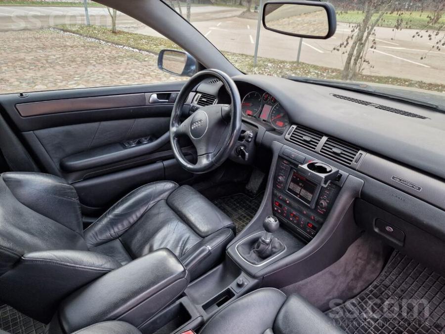 Zils Audi A6 2002 Talsi, ar dzinēja tilpumu 2.50 L un nobraukumu 481 tūkst. km par 3300 €, foto 6 vietnē AUTOMOTO.COM.LV