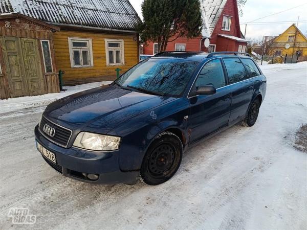 Blue Audi A6 2002 in Vilnius, with an engine capacity of 1.90 L and mileage of 300 thousand km for 900 €, photo 1 on AUTOMOTO.COM.LV