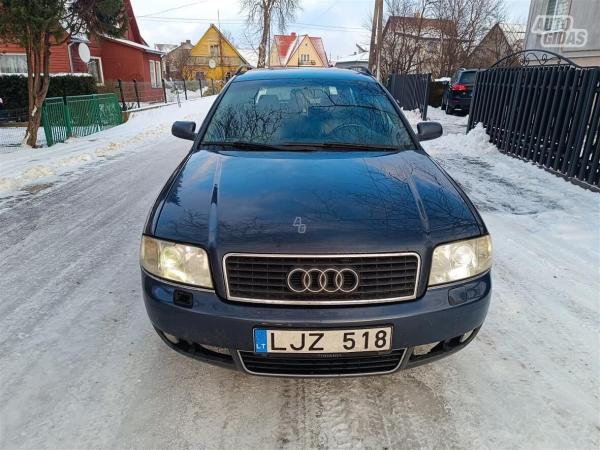 Blue Audi A6 2002 in Vilnius, with an engine capacity of 1.90 L and mileage of 300 thousand km for 900 €, photo 3 on AUTOMOTO.COM.LV