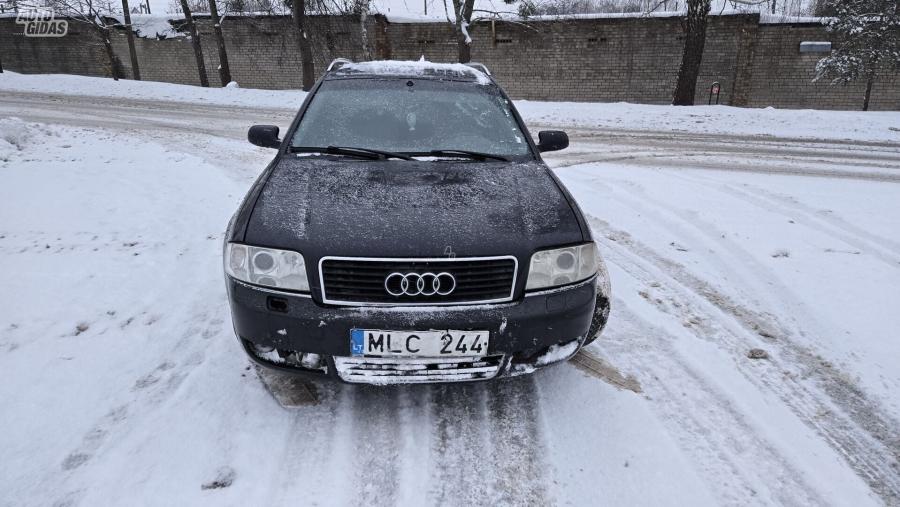 Blue Audi A6 2002 in Prienai, with an engine capacity of 2.50 L and mileage of 298 thousand km for 1300 €, photo 5 on AUTOMOTO.COM.LV