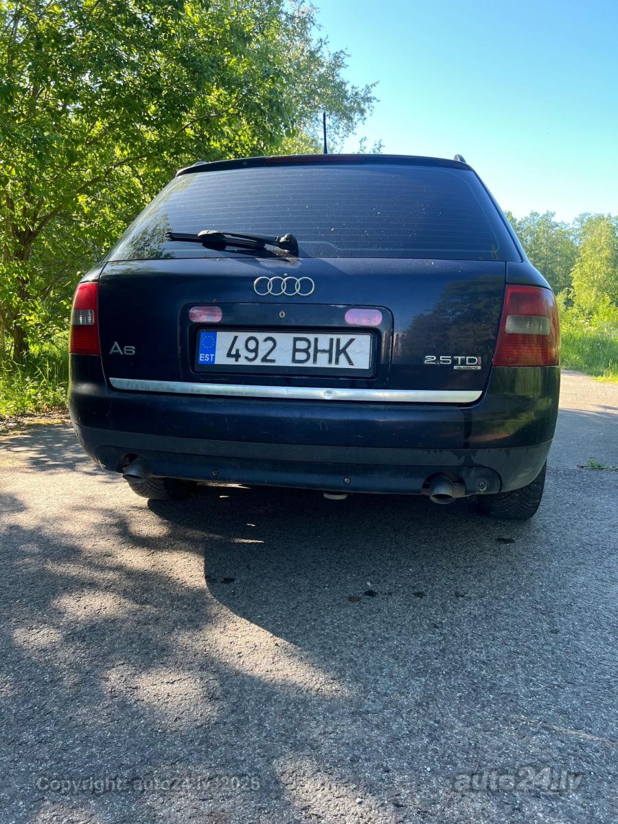 Синий Ауди А6 2002 в Таллин, объемом двигателя 2.50 л и пробегом 368 тыс. км за 1999 €, фото 7 на AUTOMOTO.COM.LV