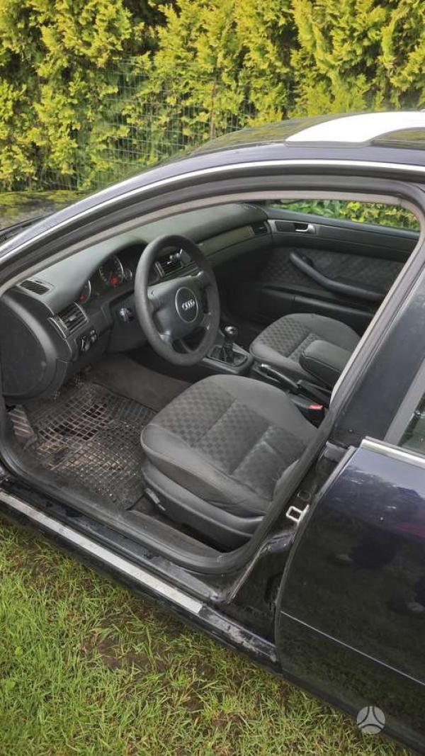 Blue Audi A6 2002 in Vilnius, with an engine capacity of 2.50 L and mileage of 278 thousand km for 950 €, photo 4 on AUTOMOTO.COM.LV