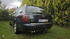 Zils Audi A6 2002 Viļņa, ar dzinēja tilpumu 2.50 L un nobraukumu 278 tūkst. km par 950 €, foto  vietnē AUTOMOTO.COM.LV