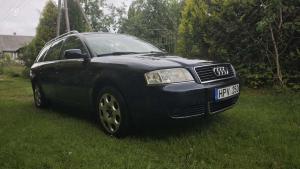 Синий Ауди А6 2002 в Вильнюс, объемом двигателя 2.50 л и пробегом 278 тыс. км за 950 €, фото 4 на AUTOMOTO.COM.LV