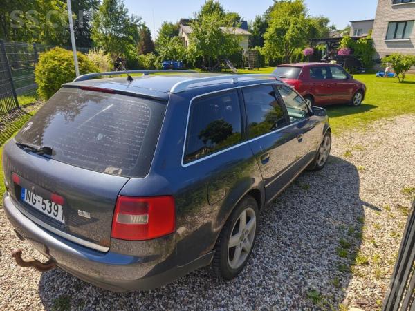 Blue Audi A6 2002 in Madona, with an engine capacity of 1.80 L and mileage of 355 thousand km for 950 €, photo 4 on AUTOMOTO.COM.LV