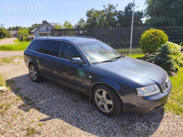 Blue Audi A6 2002 in Madona, with an engine capacity of 1.80 L and mileage of 355 thousand km for 950 €, photo 5 on AUTOMOTO.COM.LV
