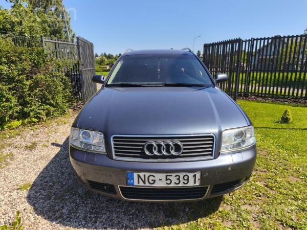 Blue Audi A6 2002 in Madona, with an engine capacity of 1.80 L and mileage of 355 thousand km for 950 €, photo 6 on AUTOMOTO.COM.LV