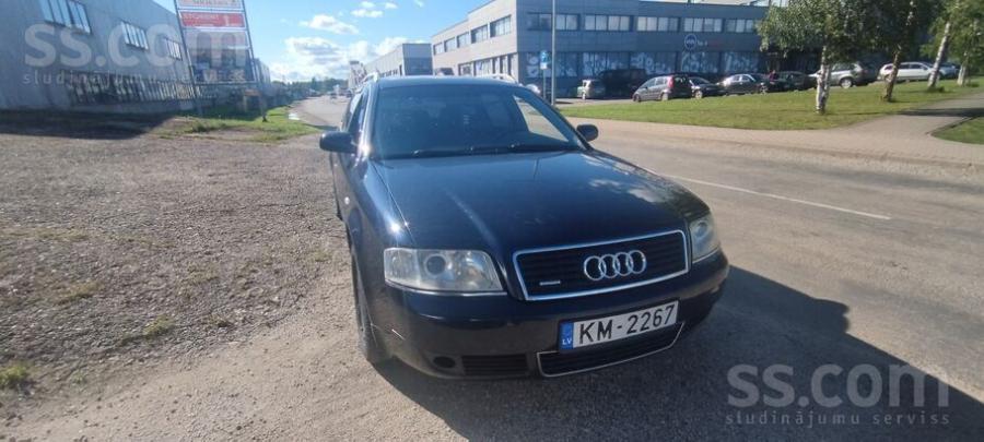 Blue Audi A6 2002 in Rezekne, with an engine capacity of 2.50 L and mileage of 374 thousand km for 1600 €, photo 1 on AUTOMOTO.COM.LV