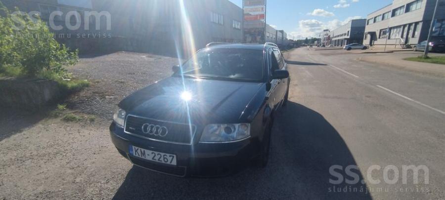 Blue Audi A6 2002 in Rezekne, with an engine capacity of 2.50 L and mileage of 374 thousand km for 1600 €, photo 3 on AUTOMOTO.COM.LV