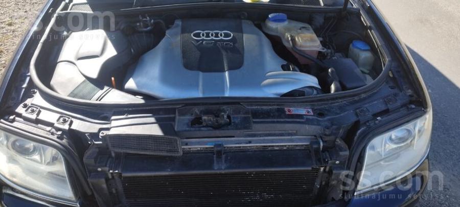 Blue Audi A6 2002 in Rezekne, with an engine capacity of 2.50 L and mileage of 374 thousand km for 1600 €, photo 7 on AUTOMOTO.COM.LV