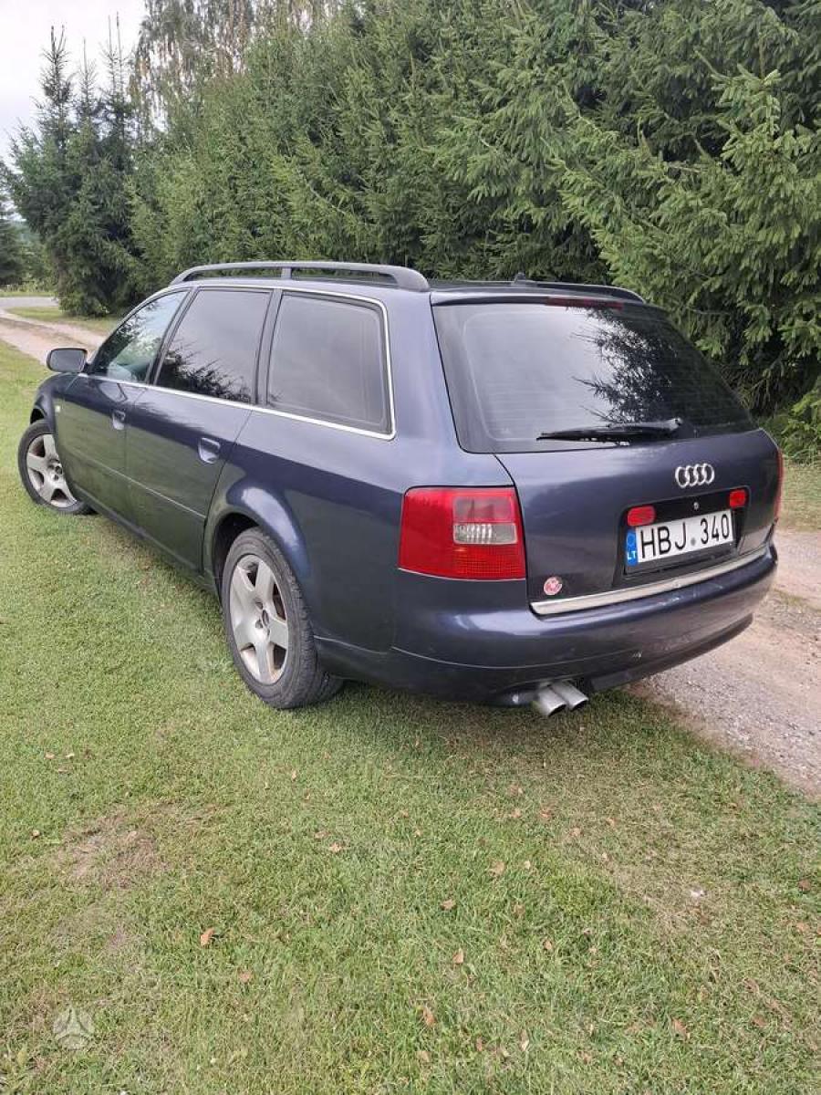 Синий Ауди А6 2002 в Электренай, объемом двигателя 2.50 л и пробегом 350 тыс. км за 900 €, фото 1 на AUTOMOTO.COM.LV