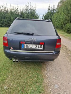 Синий Ауди А6 2002 в Электренай, объемом двигателя 2.50 л и пробегом 350 тыс. км за 900 €, фото 10 на AUTOMOTO.COM.LV