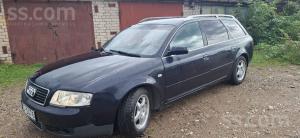 Blue Audi A6 2002 in Daugavpils, with an engine capacity of 1.90 L and mileage of 371 thousand km for 1350 €, photo 1 on AUTOMOTO.COM.LV