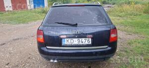 Blue Audi A6 2002 in Daugavpils, with an engine capacity of 1.90 L and mileage of 371 thousand km for 1350 €, photo 6 on AUTOMOTO.COM.LV