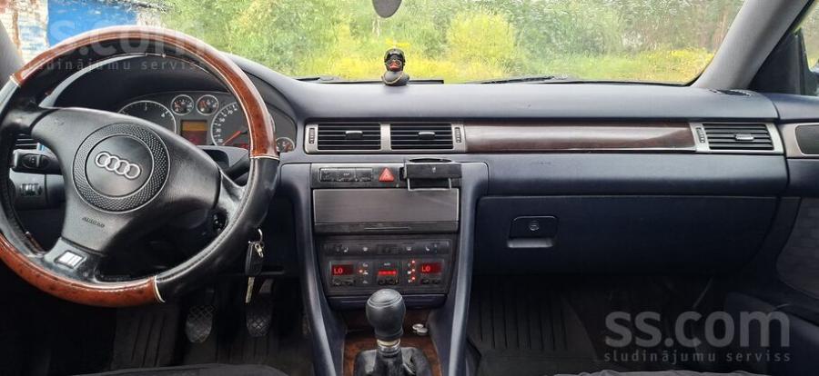 Blue Audi A6 2002 in Daugavpils, with an engine capacity of 1.90 L and mileage of 371 thousand km for 1350 €, photo 9 on AUTOMOTO.COM.LV