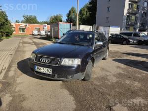 Blue Audi A6 2002 in Riga, with an engine capacity of 1.90 L and mileage of 0 thousand km for 450 €, photo  on AUTOMOTO.COM.LV