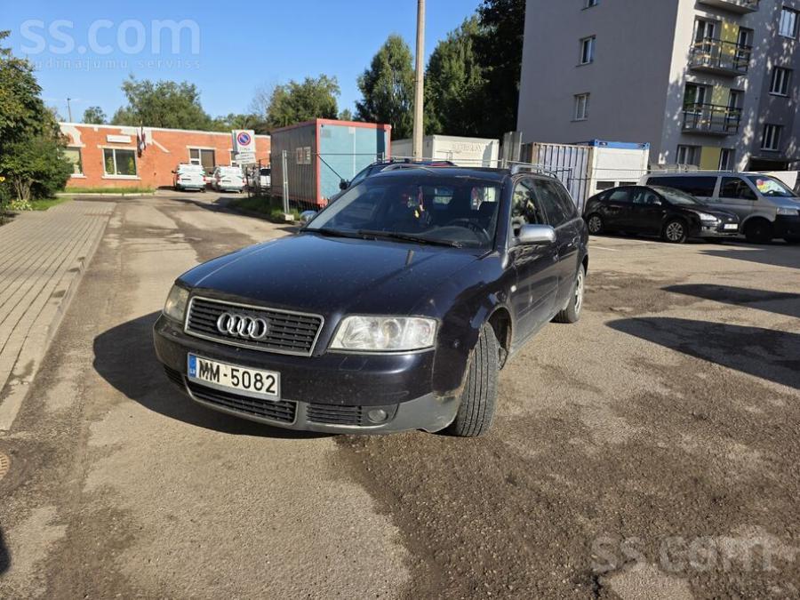 Синий Ауди А6 2002 в Рига, объемом двигателя 1.90 л и пробегом 0 тыс. км за 450 €, фото 1 на AUTOMOTO.COM.LV