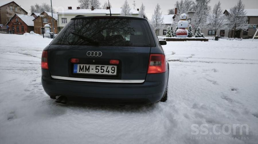 Blue Audi A6 2003 in Jekabpils, with an engine capacity of 2.50 L and mileage of 220 thousand km for 1100 €, photo 2 on AUTOMOTO.COM.LV