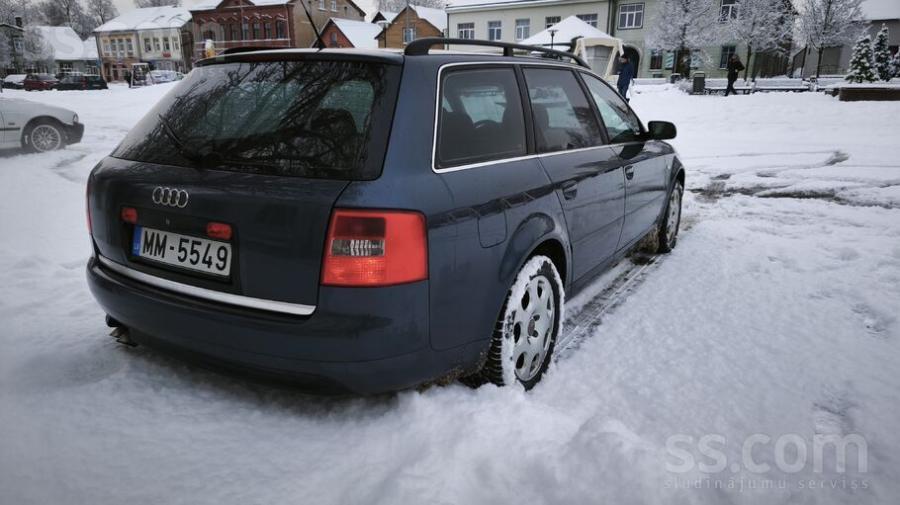 Blue Audi A6 2003 in Jekabpils, with an engine capacity of 2.50 L and mileage of 220 thousand km for 1100 €, photo 3 on AUTOMOTO.COM.LV