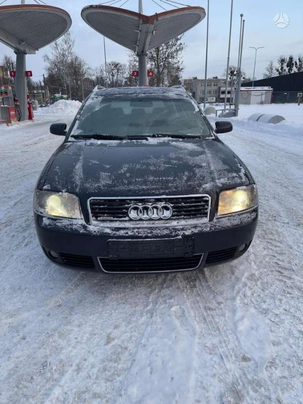 Blue Audi A6 2003 in Kaunas, with an engine capacity of 2.50 L and mileage of 250 thousand km for 1650 €, photo 1 on AUTOMOTO.COM.LV