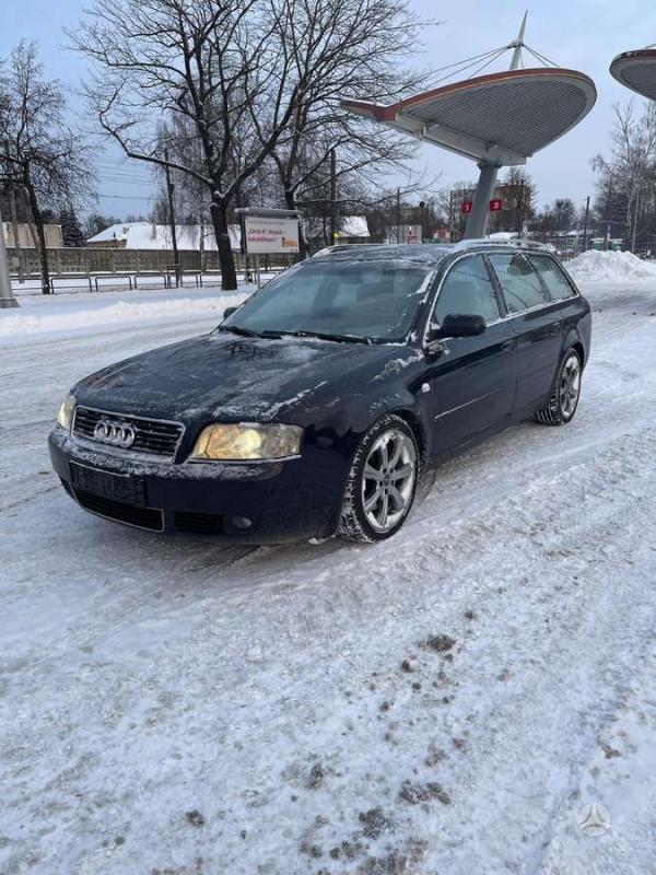 Blue Audi A6 2003 in Kaunas, with an engine capacity of 2.50 L and mileage of 250 thousand km for 1650 €, photo 3 on AUTOMOTO.COM.LV
