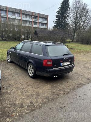 Blue Audi A6 2003 in Madona, with an engine capacity of 1.90 L and mileage of 345 thousand km for 800 €, photo  on AUTOMOTO.COM.LV