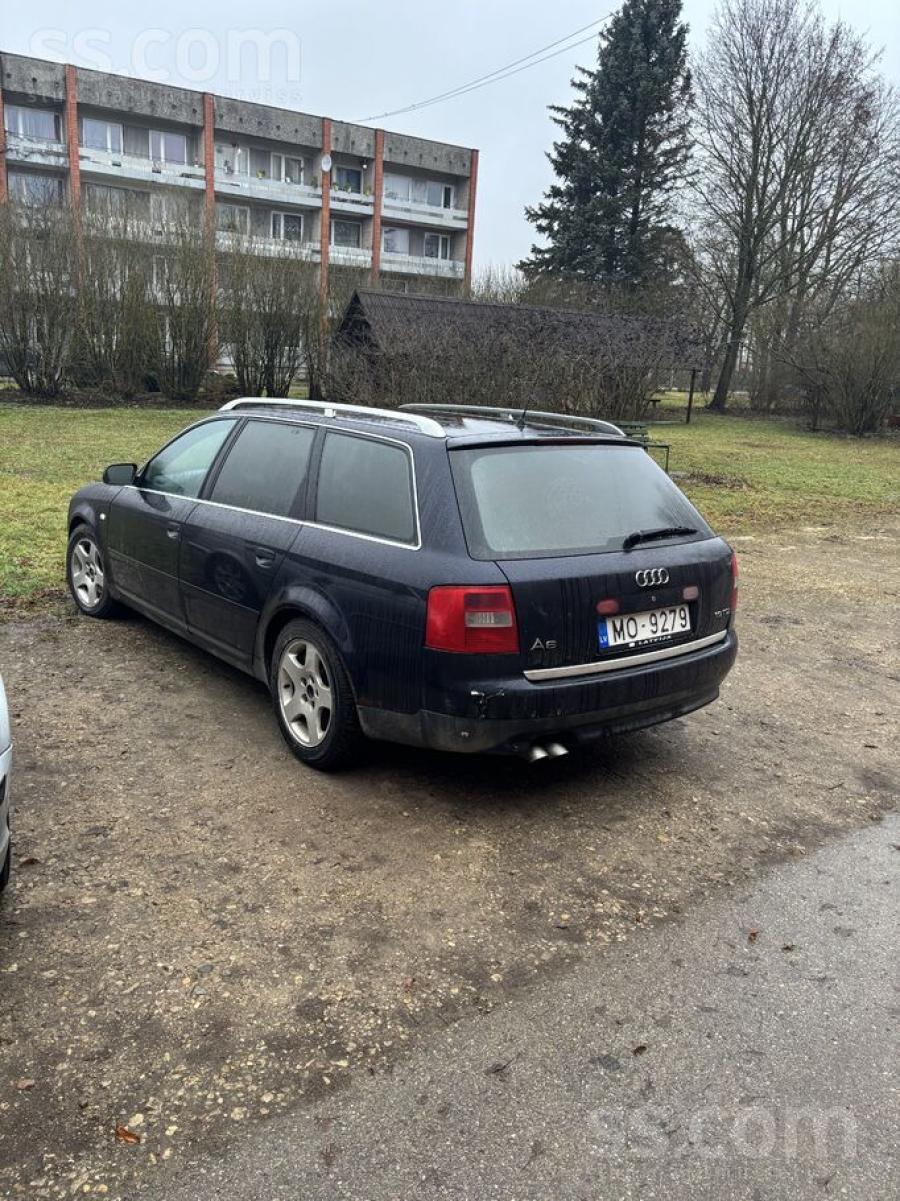 Blue Audi A6 2003 in Madona, with an engine capacity of 1.90 L and mileage of 345 thousand km for 800 €, photo 1 on AUTOMOTO.COM.LV