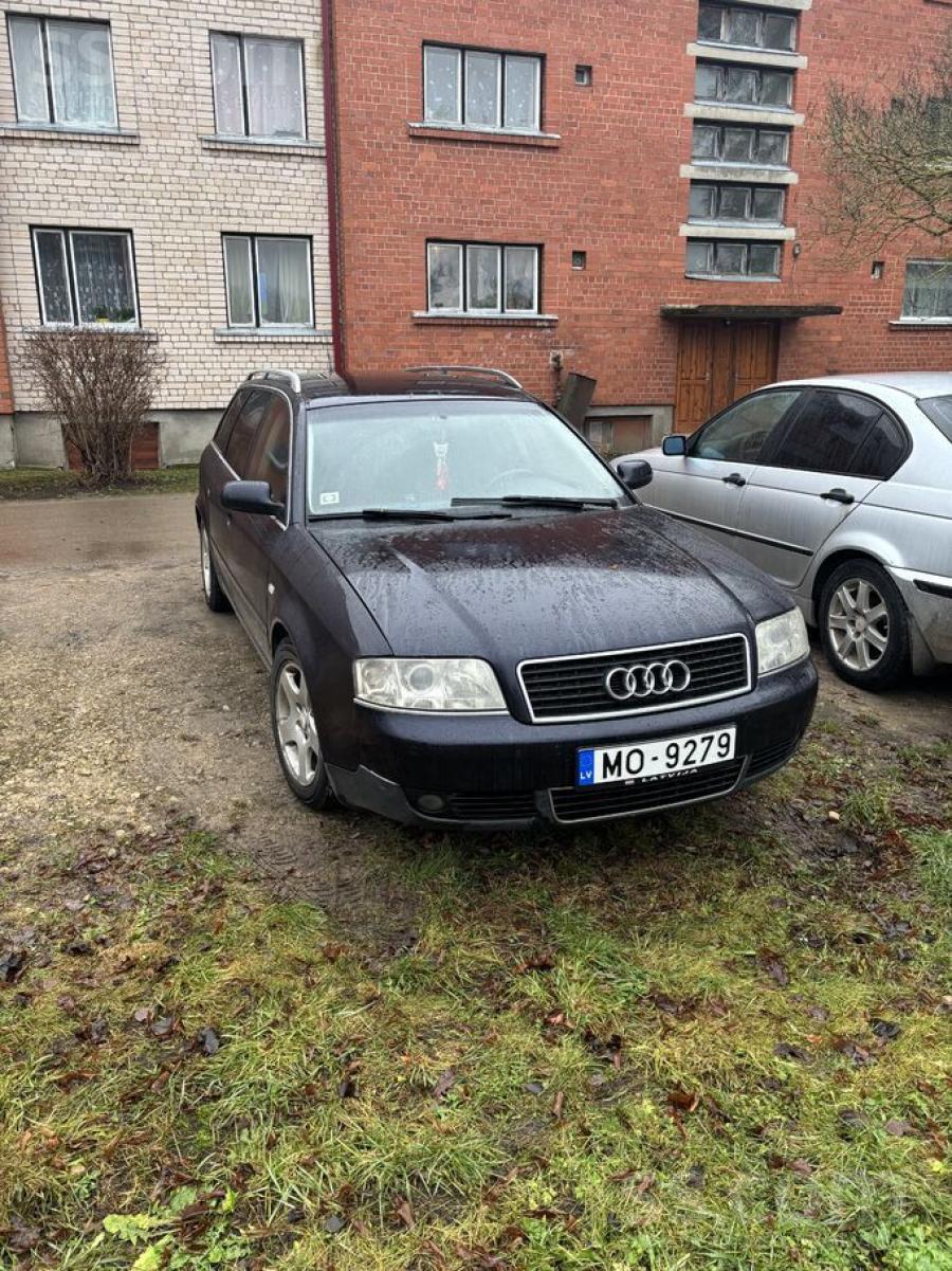 Blue Audi A6 2003 in Madona, with an engine capacity of 1.90 L and mileage of 345 thousand km for 800 €, photo 4 on AUTOMOTO.COM.LV