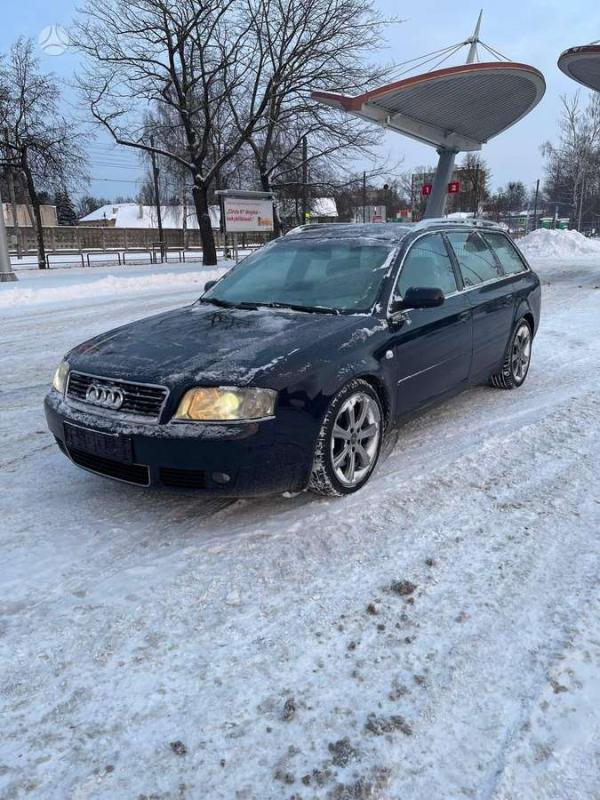 Zils Audi A6 2003 Kauņa, ar dzinēja tilpumu 2.50 L un nobraukumu 249 tūkst. km par 1350 €, foto 1 vietnē AUTOMOTO.COM.LV