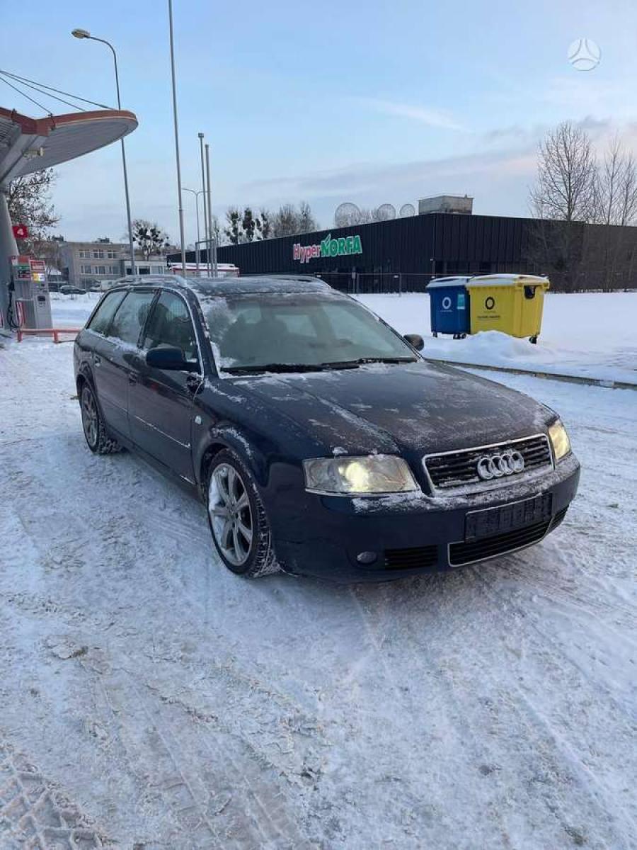 Blue Audi A6 2003 in Kaunas, with an engine capacity of 2.50 L and mileage of 249 thousand km for 1350 €, photo 2 on AUTOMOTO.COM.LV