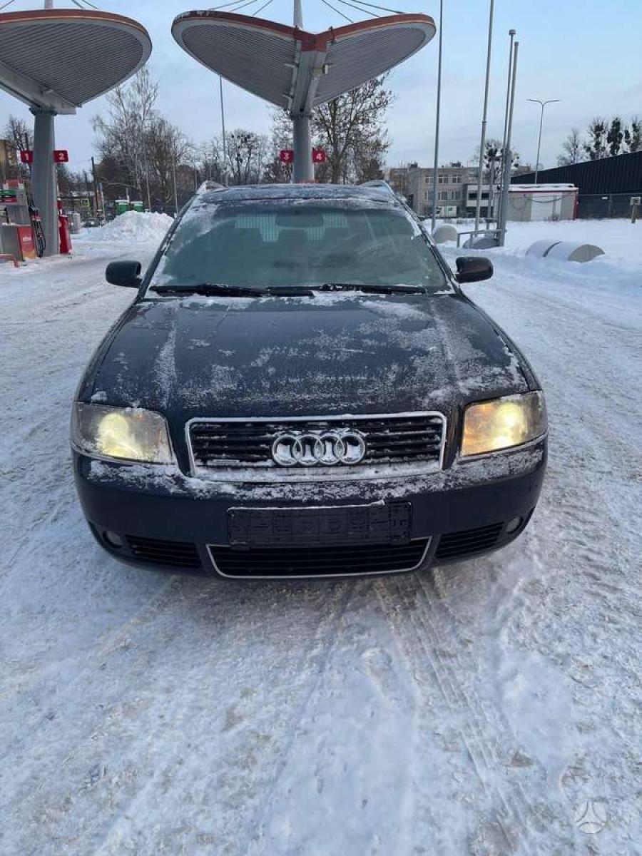 Blue Audi A6 2003 in Kaunas, with an engine capacity of 2.50 L and mileage of 249 thousand km for 1350 €, photo 3 on AUTOMOTO.COM.LV