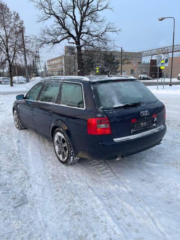 Zils Audi A6 2003 Kauņa, ar dzinēja tilpumu 2.50 L un nobraukumu 249 tūkst. km par 1350 €, foto 4 vietnē AUTOMOTO.COM.LV