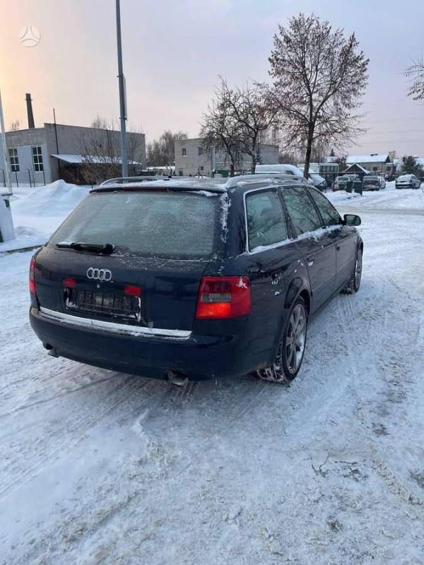 Zils Audi A6 2003 Kauņa, ar dzinēja tilpumu 2.50 L un nobraukumu 249 tūkst. km par 1350 €, foto 6 vietnē AUTOMOTO.COM.LV