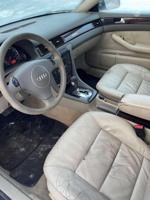 Zils Audi A6 2003 Kauņa, ar dzinēja tilpumu 2.50 L un nobraukumu 249 tūkst. km par 1350 €, foto 9 vietnē AUTOMOTO.COM.LV
