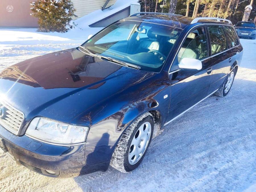 Zils Audi A6 2003 Utena, ar dzinēja tilpumu 1.90 L un nobraukumu 331 tūkst. km par 2850 €, foto 1 vietnē AUTOMOTO.COM.LV