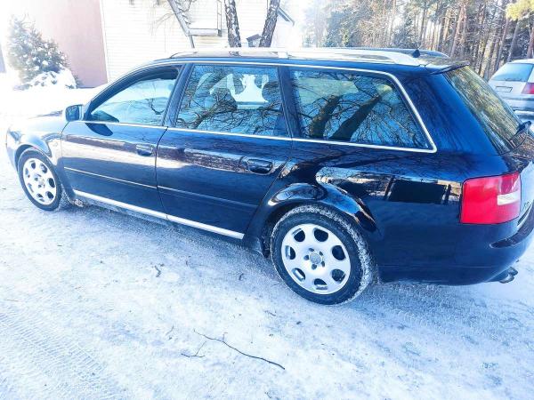 Blue Audi A6 2003 in Utena, with an engine capacity of 1.90 L and mileage of 331 thousand km for 2850 €, photo 6 on AUTOMOTO.COM.LV