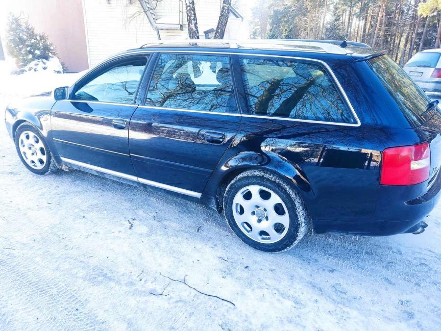 Blue Audi A6 2003 in Utena, with an engine capacity of 1.90 L and mileage of 331 thousand km for 2850 €, photo 6 on AUTOMOTO.COM.LV